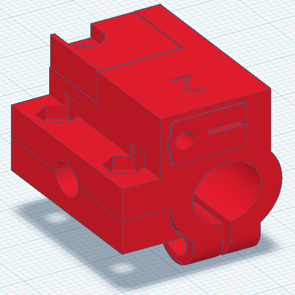 Free 3D file Ultimaker block for 8x11x30 and 6mm cross shafts ・3D ...