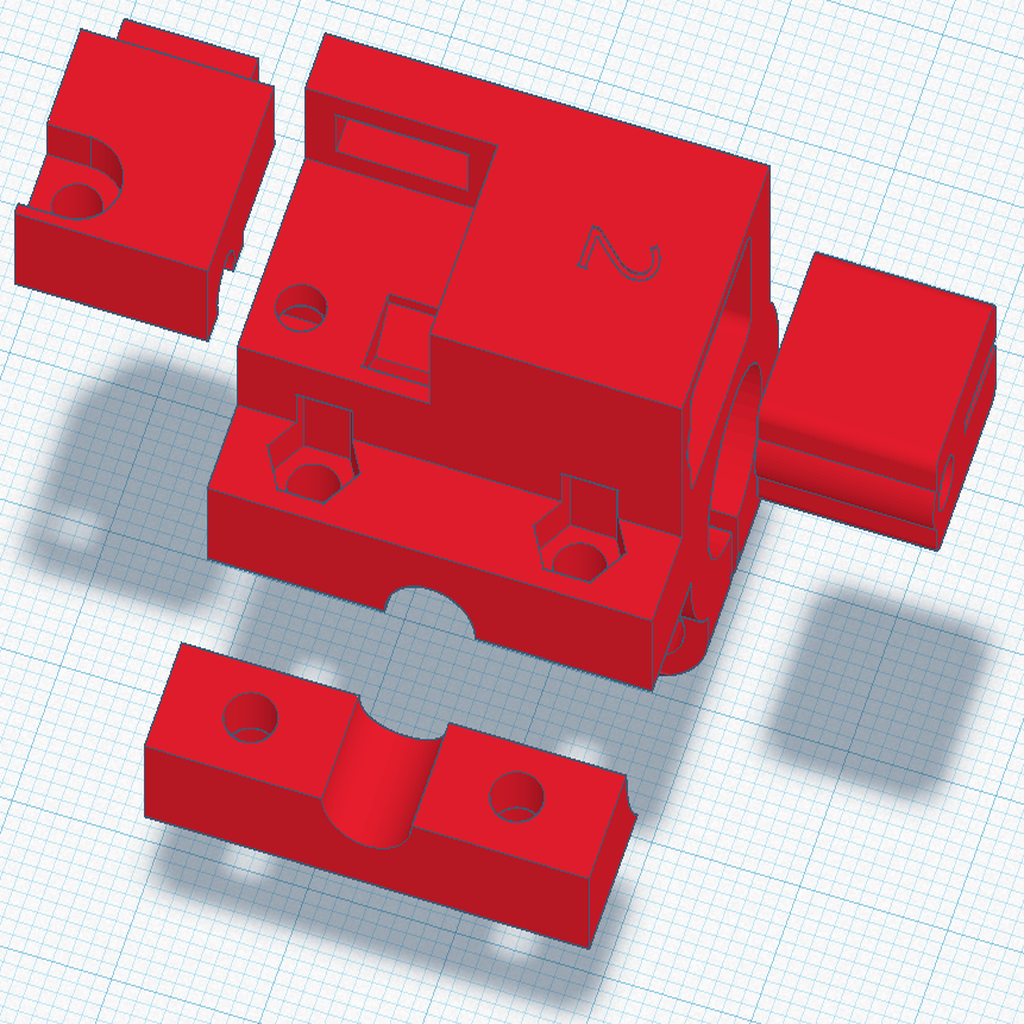 Free 3D file Ultimaker block for 8x11x30 and 6mm cross shafts ・3D ...