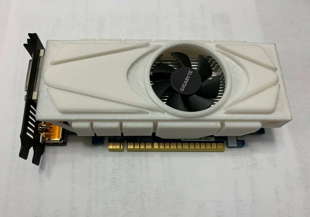 Free 3D file GTX 1050 low profile shroud 🖥️ ・Design to download and 3D ...