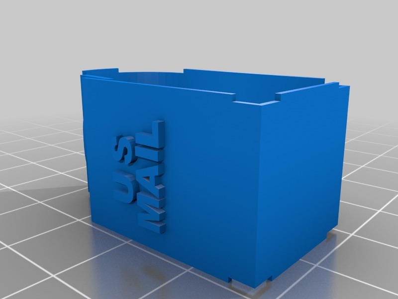 Free 3D file G Scale Mail Dropbox 1:29 🎭・3D print design to download・Cults