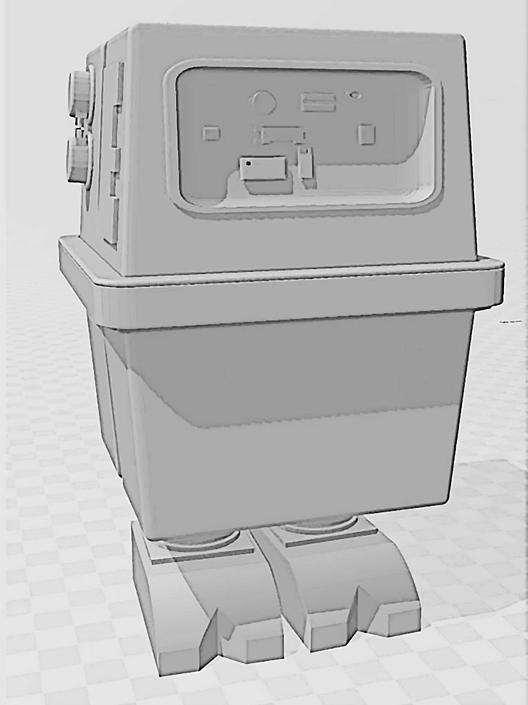 🤖 DroidDivision Gonk Droid Planter Remix・Free 3D File for ・Cults