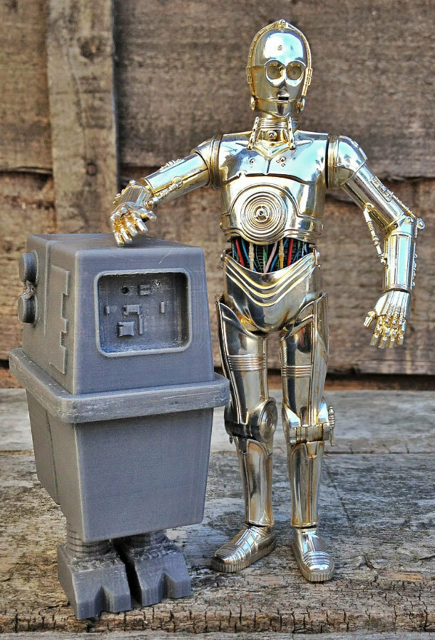 🤖 DroidDivision Gonk Droid・Free 3D File for ・Cults