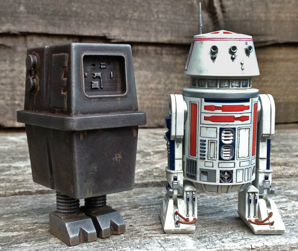 🤖 DroidDivision Gonk Droid・Free 3D File for ・Cults