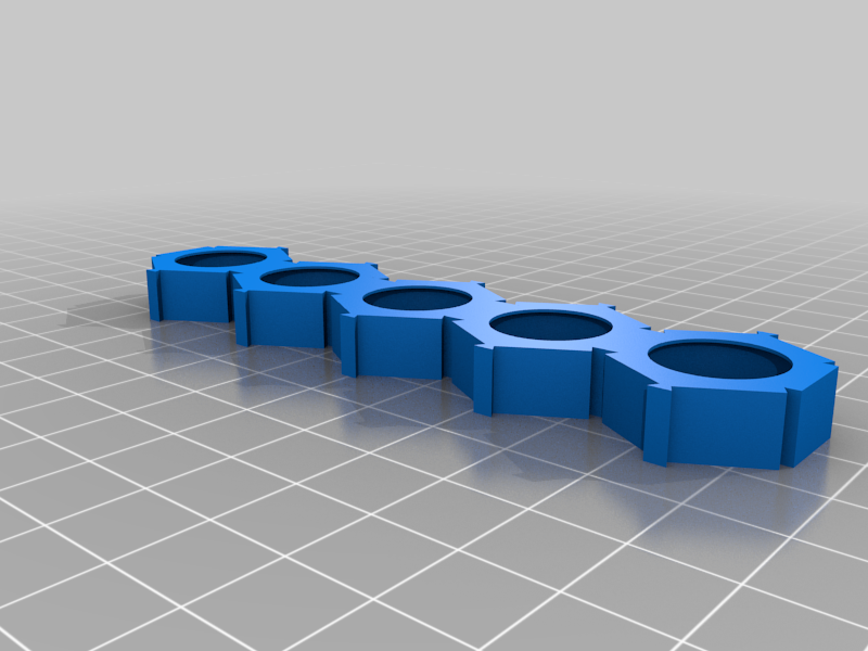 🔋 Hexagonal 18650 cell holder.・Free 3D File for ・Cults