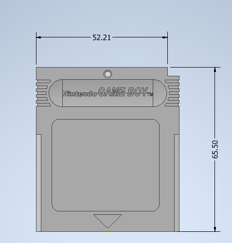 👦 GAME BOY Cartridge・ STL File for ・Cults