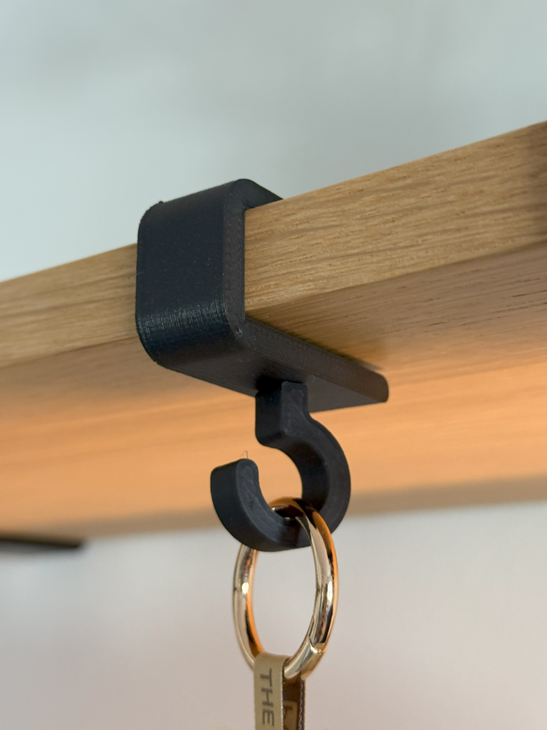 🪝 Spinning Under Shelf Hook・Free 3D File for ・Cults