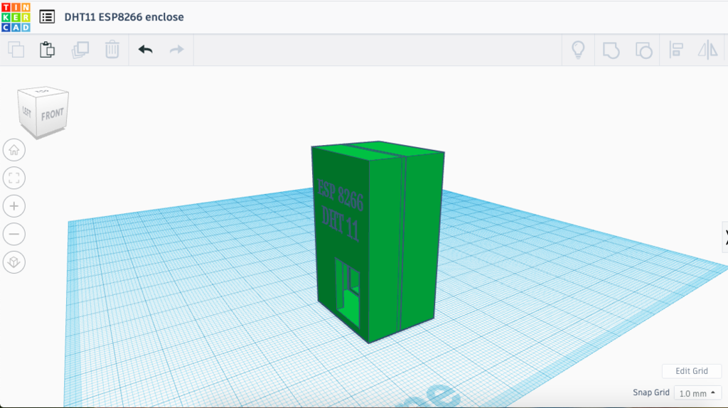 Free 3d File Esp8266 01 Dht11 Enclosure 🧞♂️ ・3d Print Design To