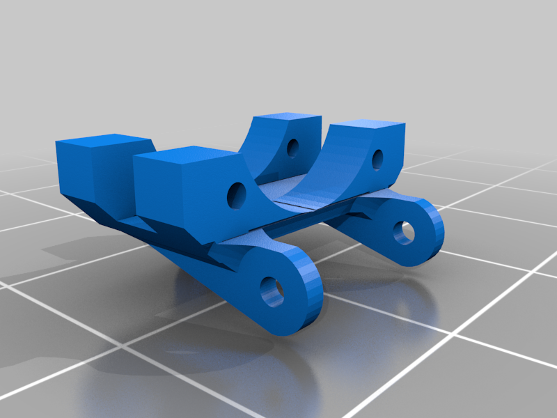 🔗 Axial SCX24 Emax Servo Front & Rear ADJ 4 Link Mounts High Roll ...