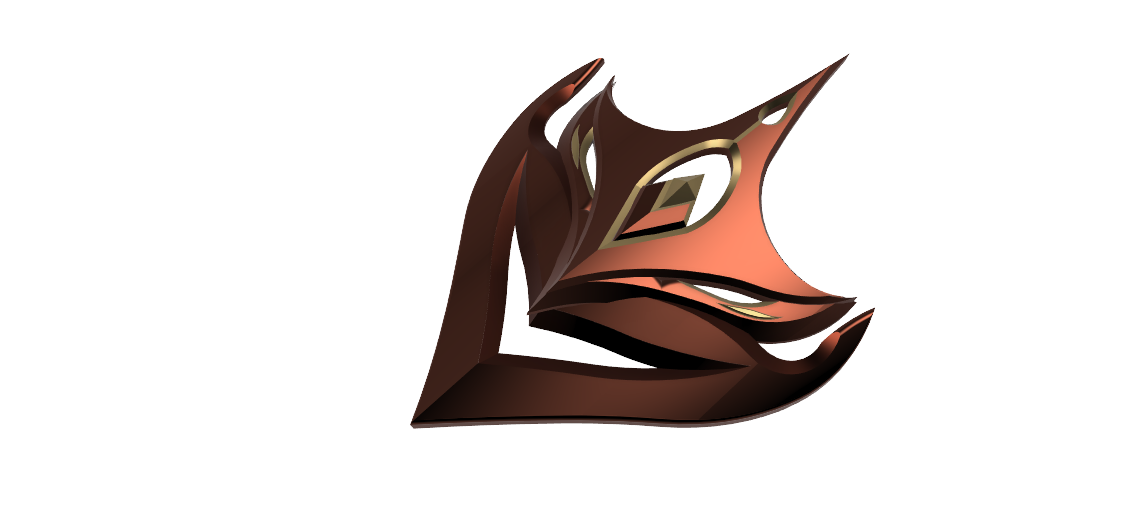 🎮 CHILDE Harbinger Mask STL FILES [Genshin Impact]・ 3D File for ・Cults