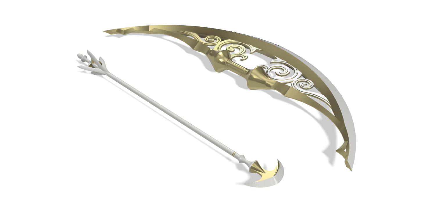 🔗 LINK Bow of Light STL FILES [Legend of Zelda: Breath of the Wild]・ 3D ...
