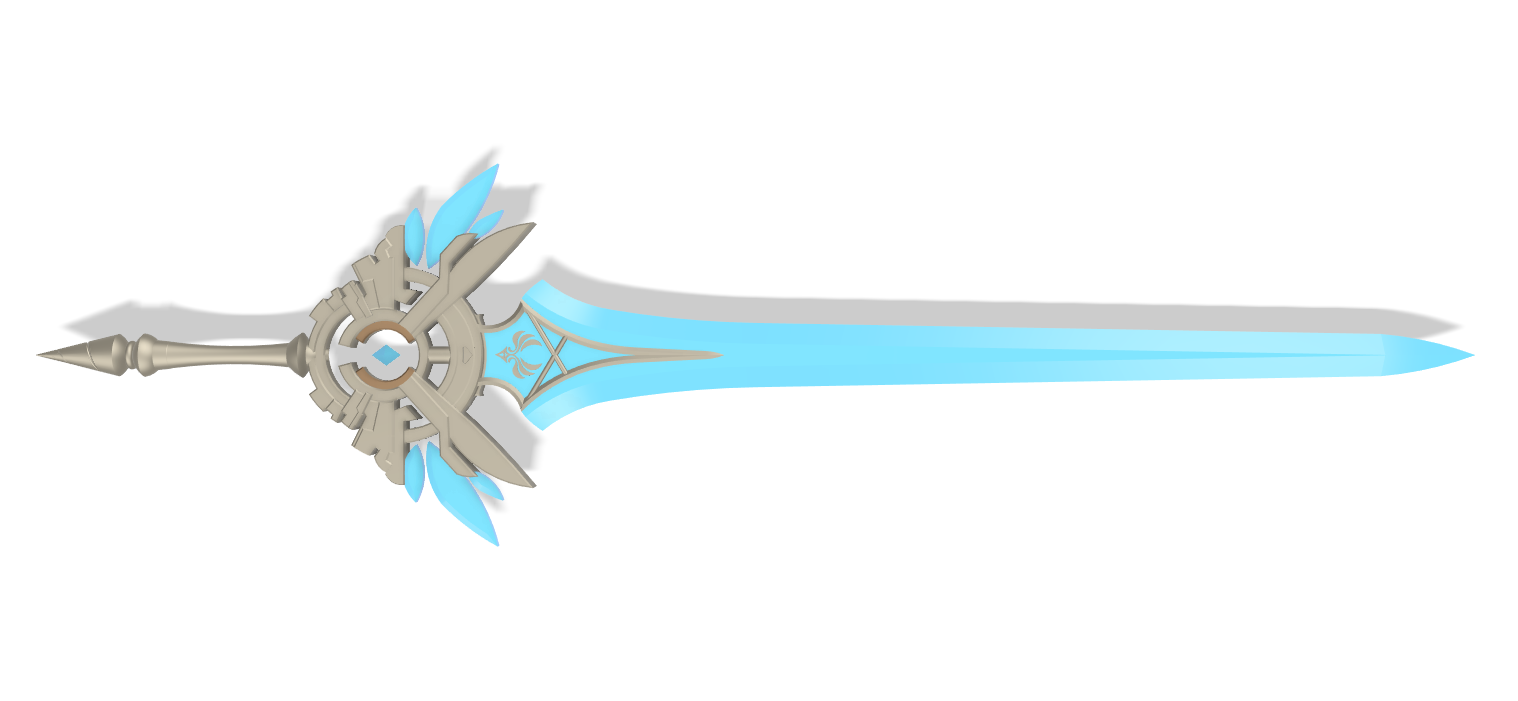 3D file SKYWARD Blade STL FILES [Genshin Impact] 🎮・Design to download ...
