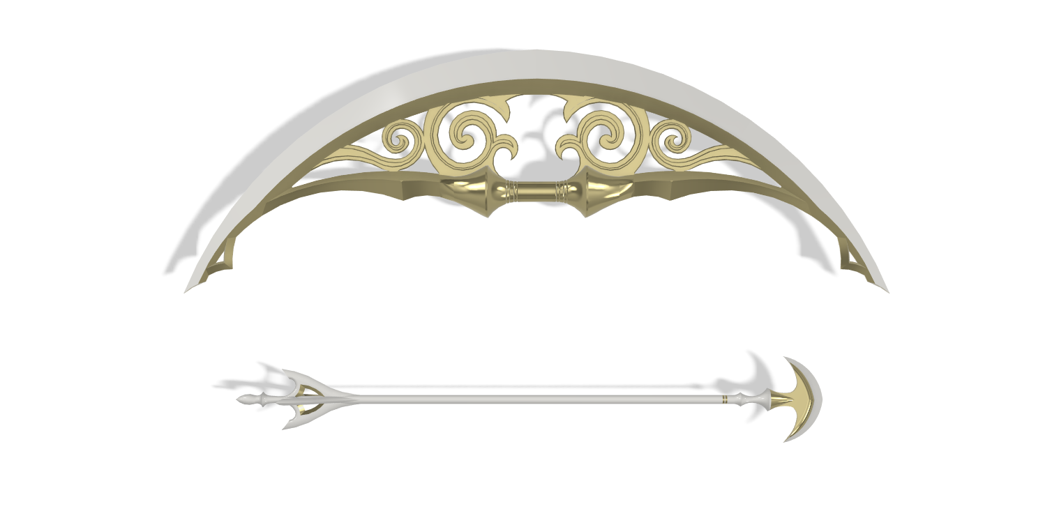🔗 LINK Bow of Light STL FILES [Legend of Zelda: Breath of the Wild]・ 3D ...