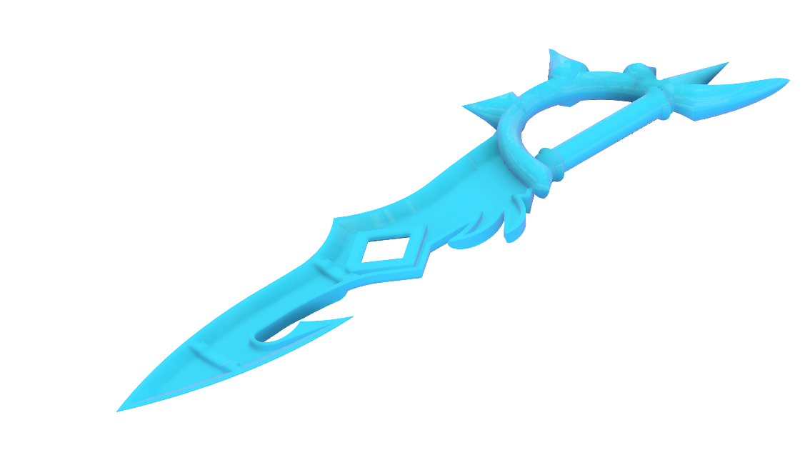 🎮 CHILDE Hydro Blades STL FILES [Genshin Impact]・ 3D File for ・Cults