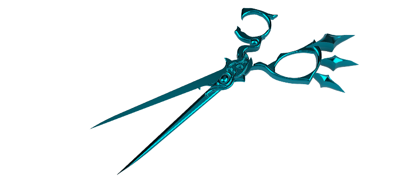 3D file GWEN Hallowed Mist Scissors & Needles STL FILES [League of ...