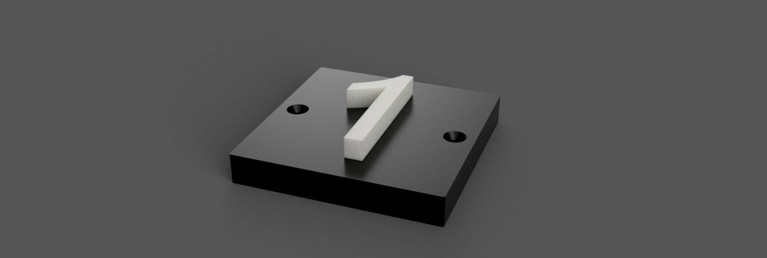 STL file Door Numbers 🚪 ・3D printer design to download・Cults