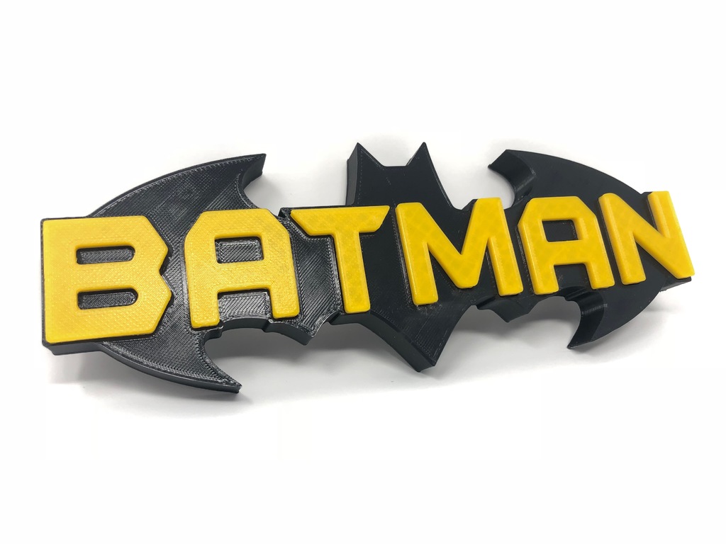 👾 Batman Logo・Free 3D File for ・Cults