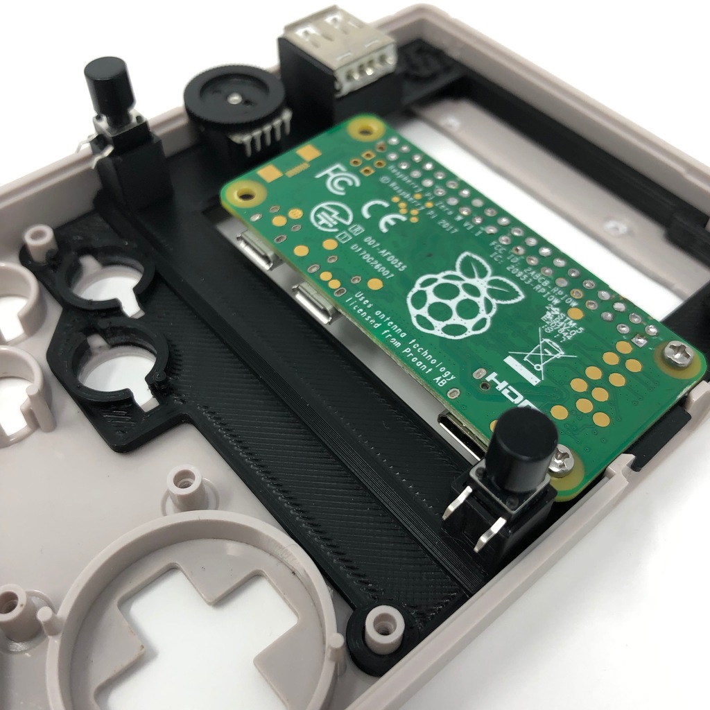 Fichier 3D gratuit Supports pour Gameboy Zero 🕹️・Modèle à télécharger ...