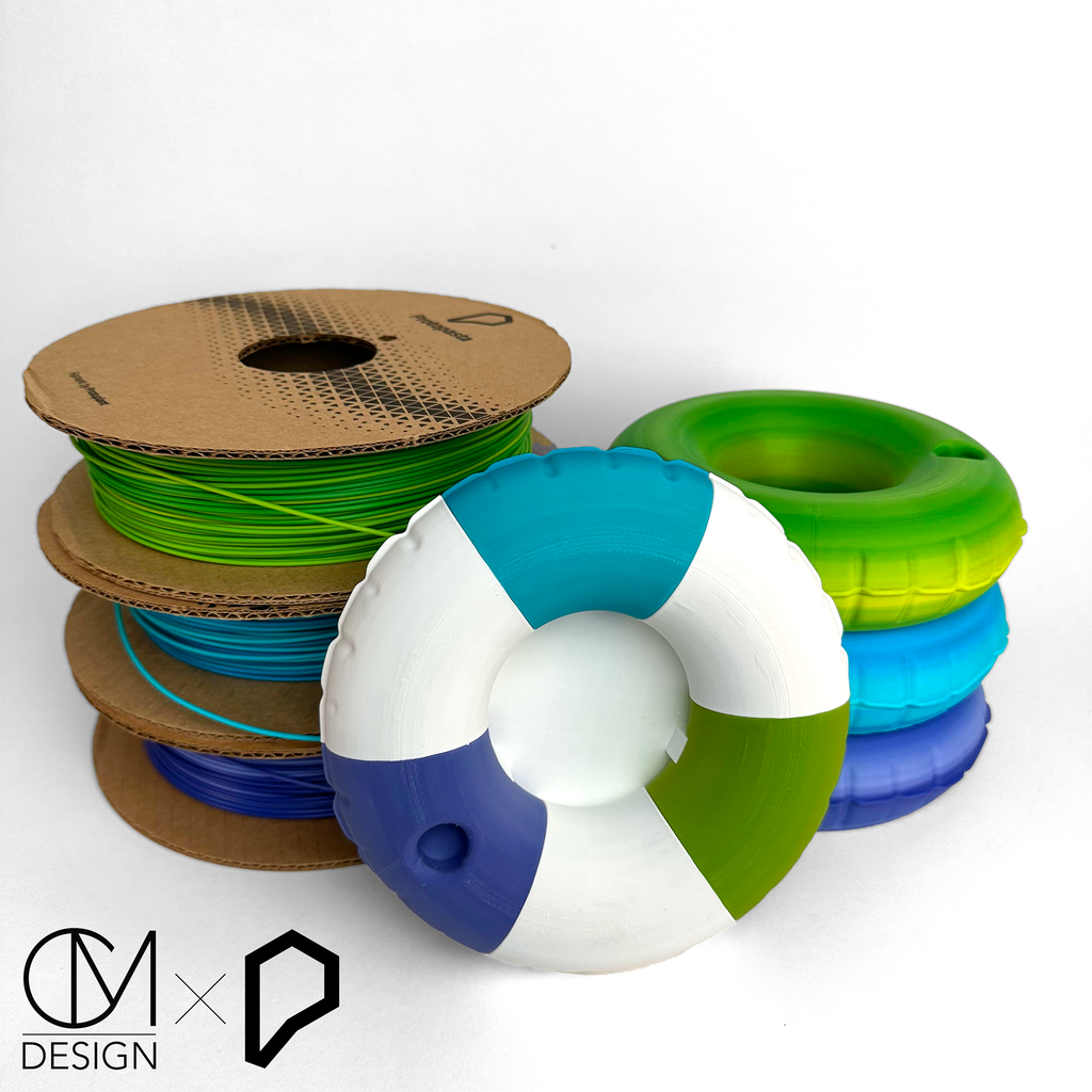 🎱 Pool Float Coaster - Inflatable donut ring koozie for bottles & cans ...