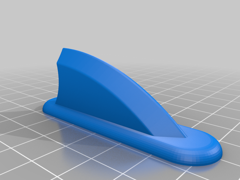 Free 3D file Shark Fin Vortex Generator 🦈 ・3D printing idea to download ...