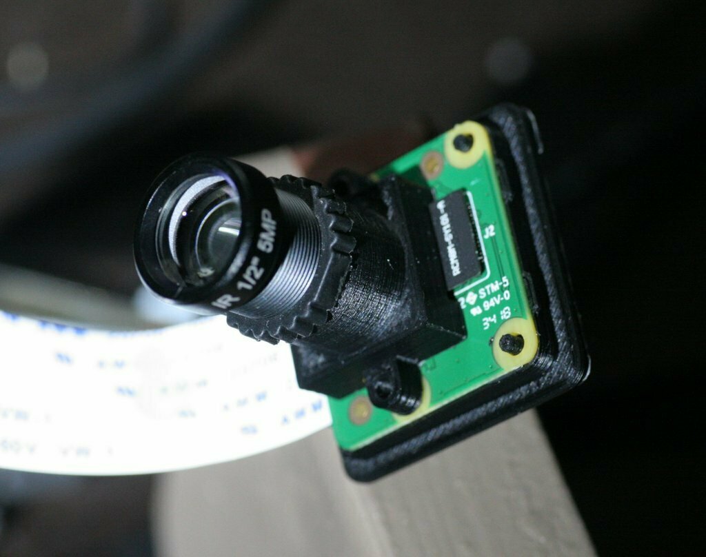 📷 M12 Mount for RPi Cam v2 (mod)・Free 3D File for ・Cults