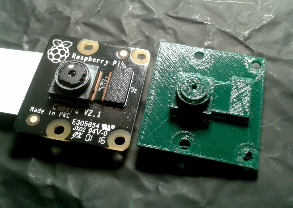 📷 Raspberry Pi Camera v2.1 Model・Free 3D File for ・Cults
