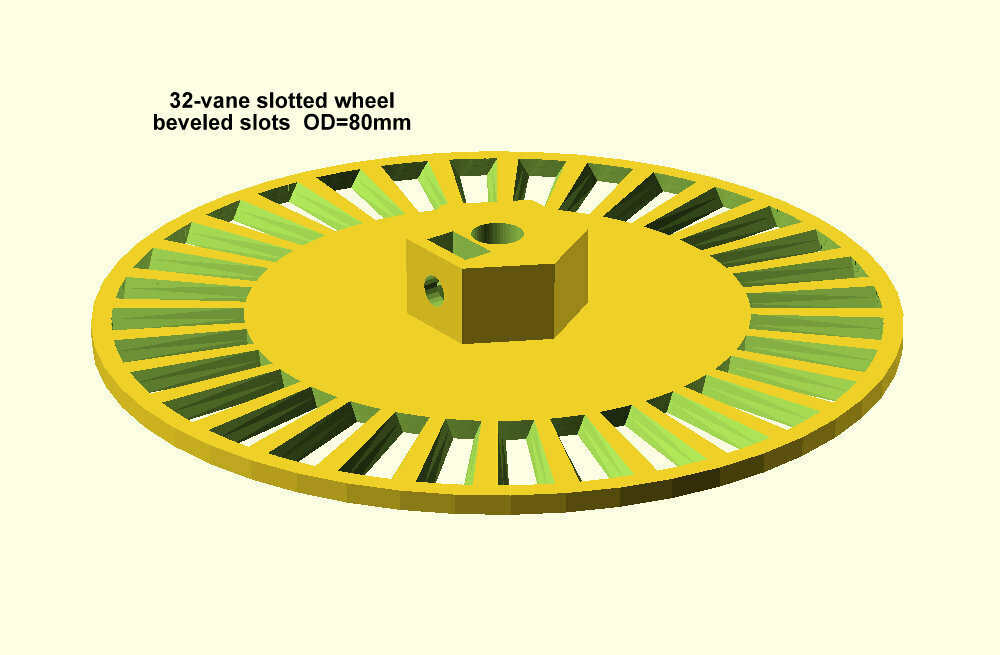 Free 3D file slotted wheel 🛞 ・Object to download and to 3D print・Cults