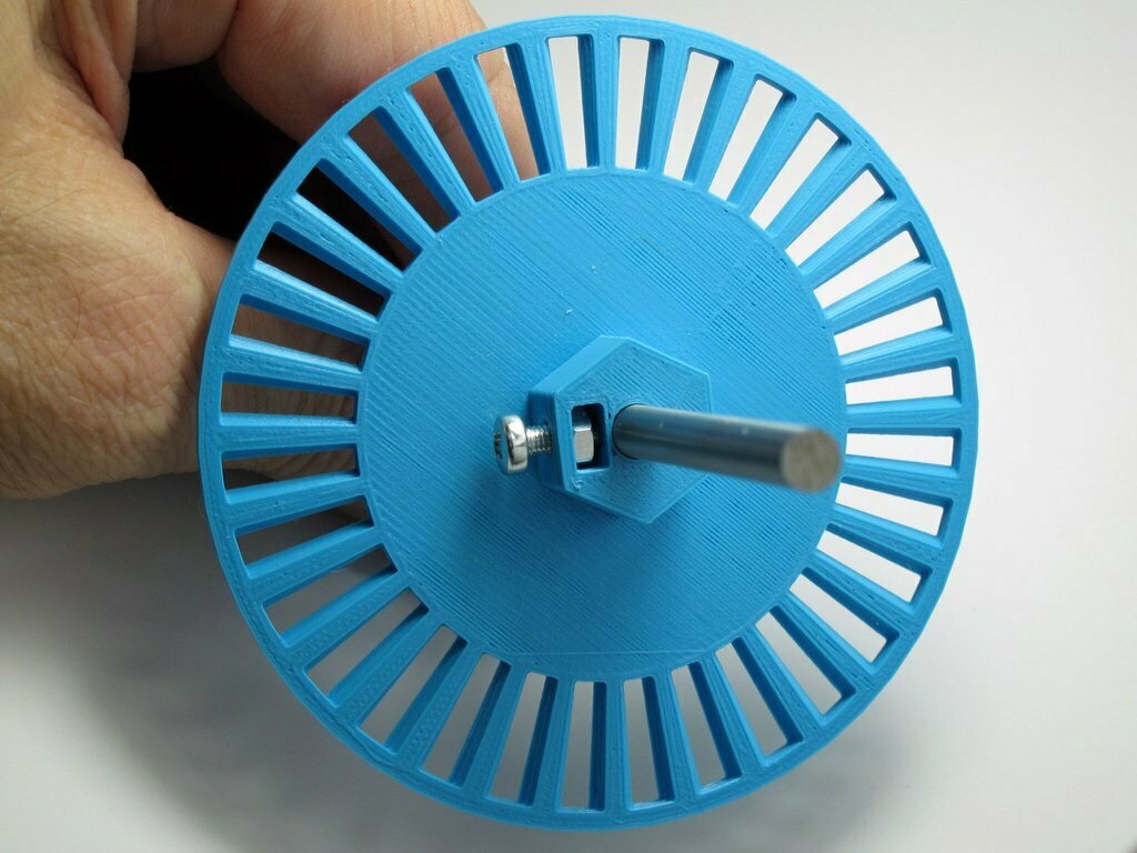 Free 3D file slotted wheel 🛞 ・Object to download and to 3D print・Cults