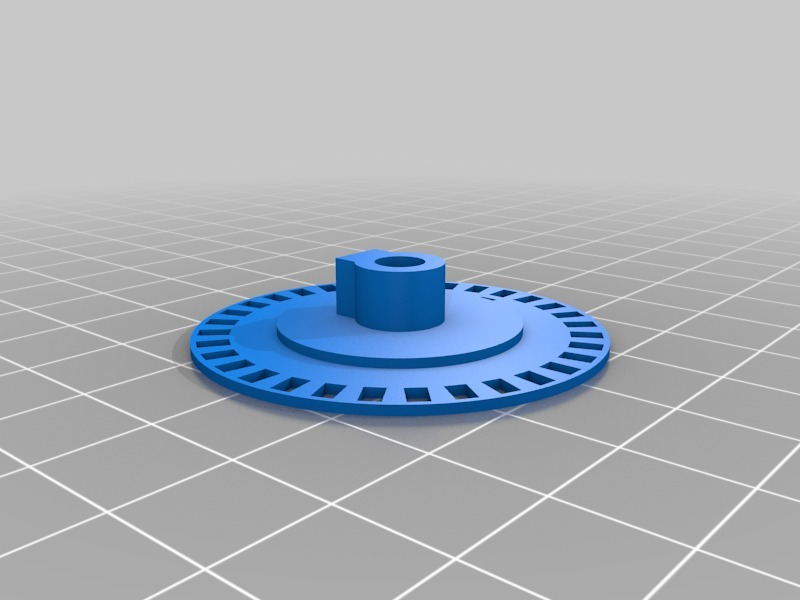 🛞 32-slot encoder wheel・Free 3D File for ・Cults