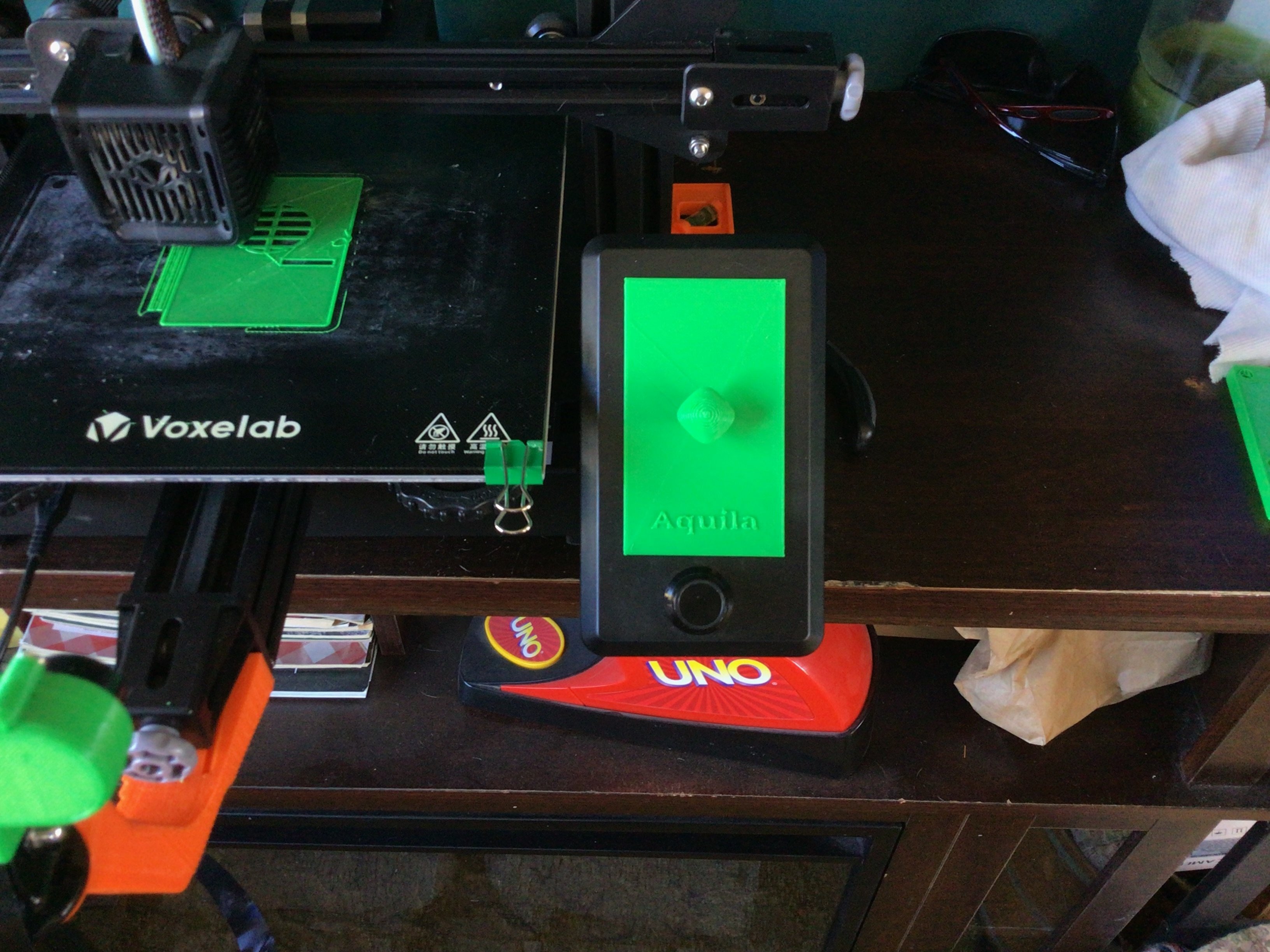 🔧 Voxelab Aquila vertical LCD Cover・3D Print・Cults