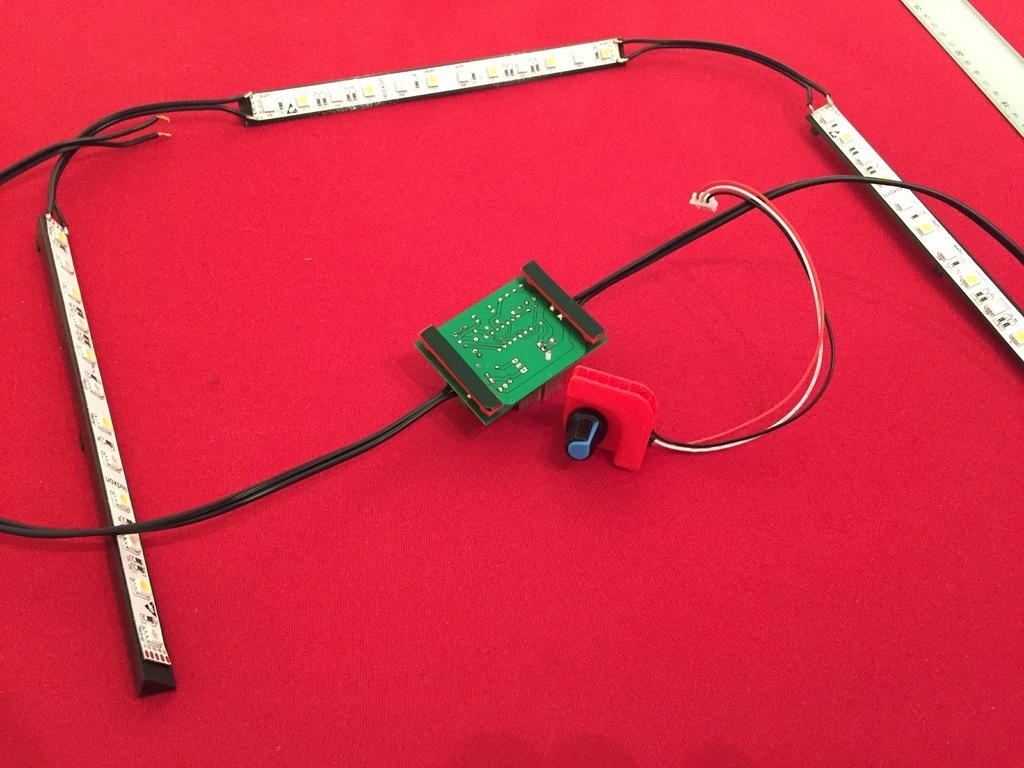 Free 3D file Mounting plates for LED strips for CTC Dual 3D Printer 🖨️ ...
