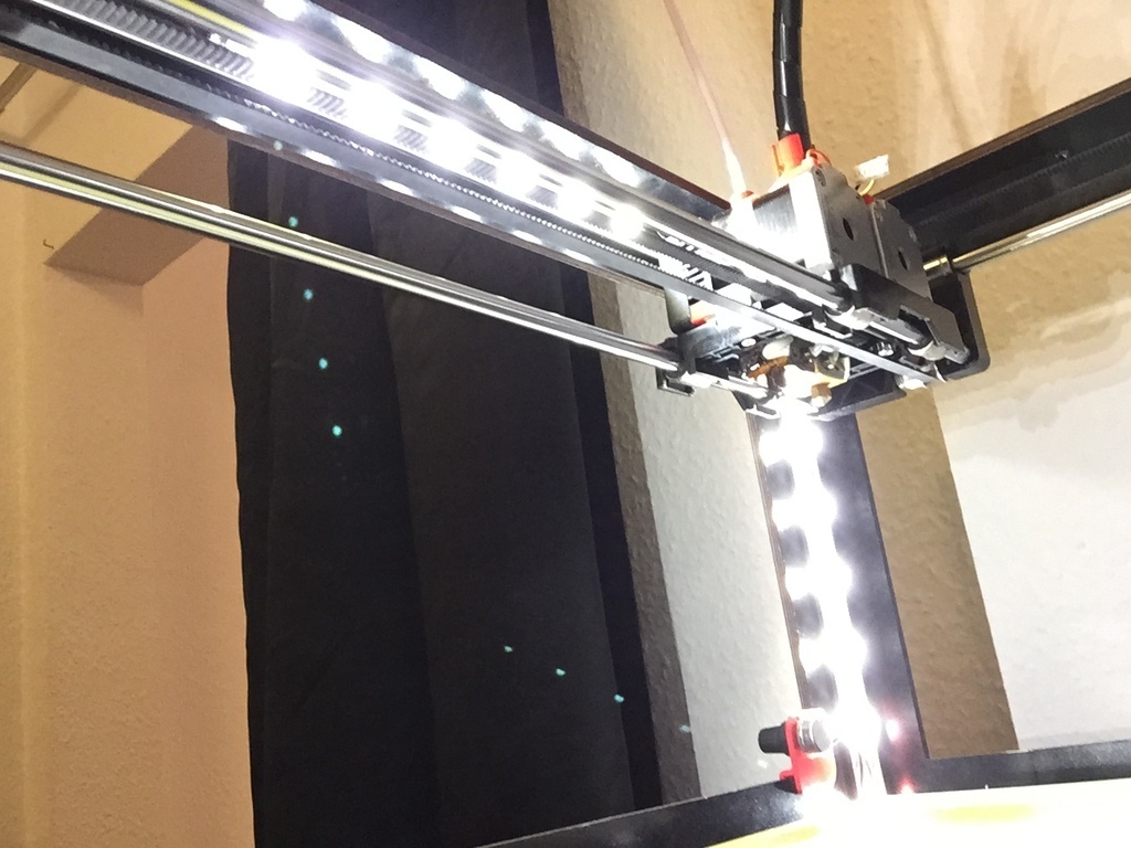 Free 3D file Mounting plates for LED strips for CTC Dual 3D Printer 🖨️ ...