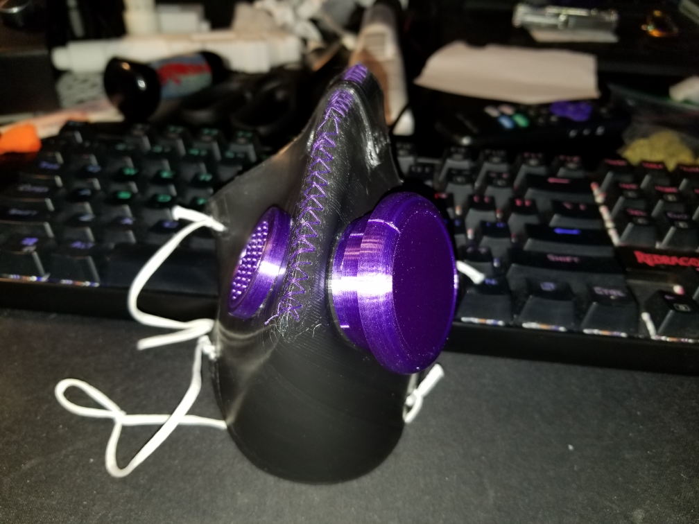 3D printed Flexible Mask Valvy・Cults