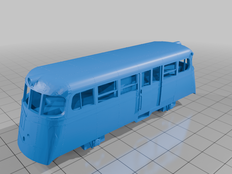 🛤️ Flying Flea railbus adaptation for BTTB mechanics・Free 3D File for ...