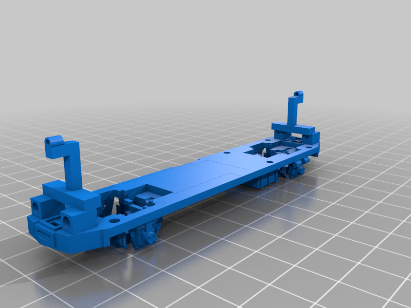 🚂 Automotor Malaxa 900 Triebwagen 1/120 scara TT Maßstab・Kostenlos 3D ...