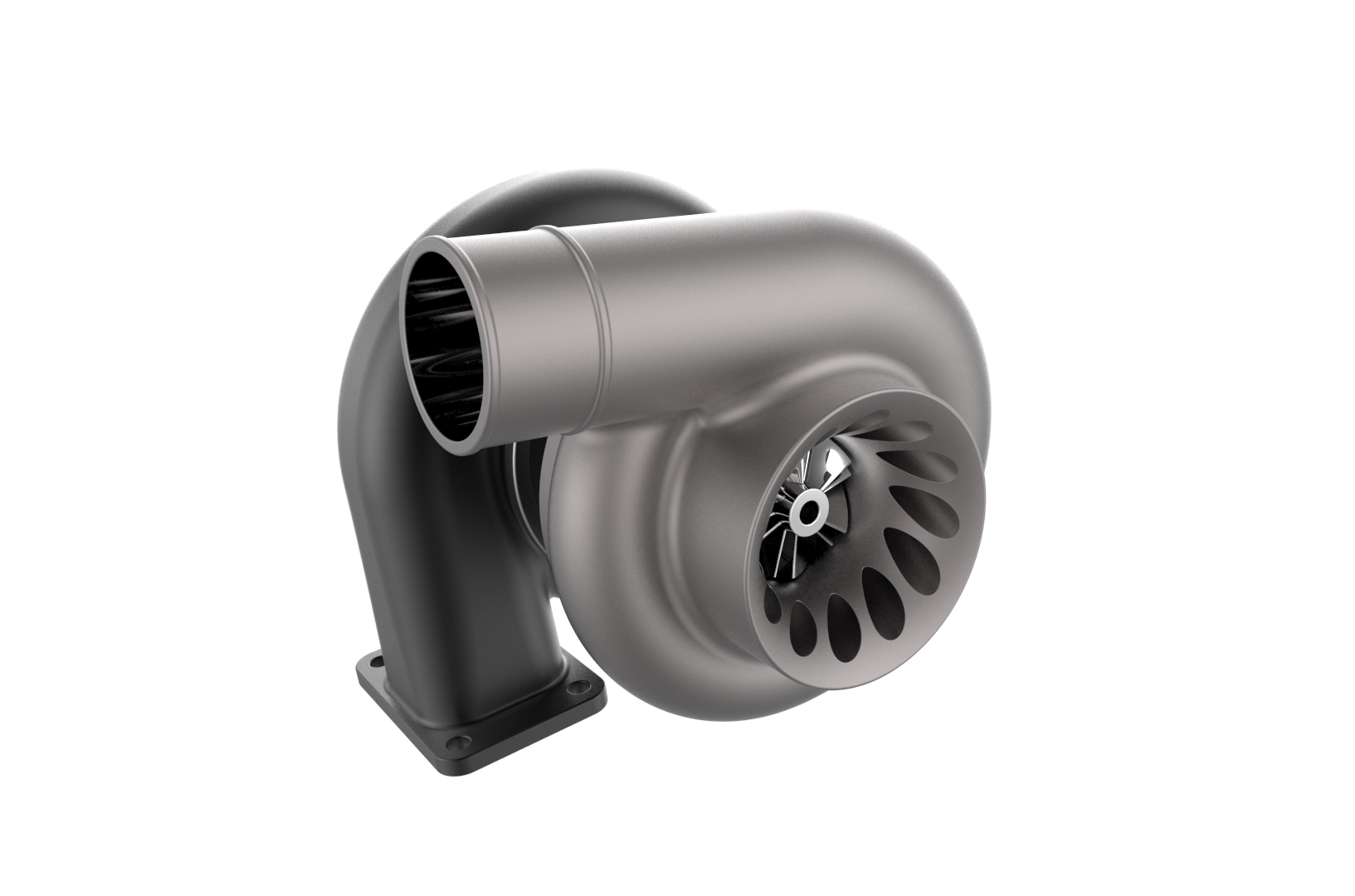 STL file Turbocharger 🧑‍🔧 (3MF and STEP)・3D print design to download・Cults