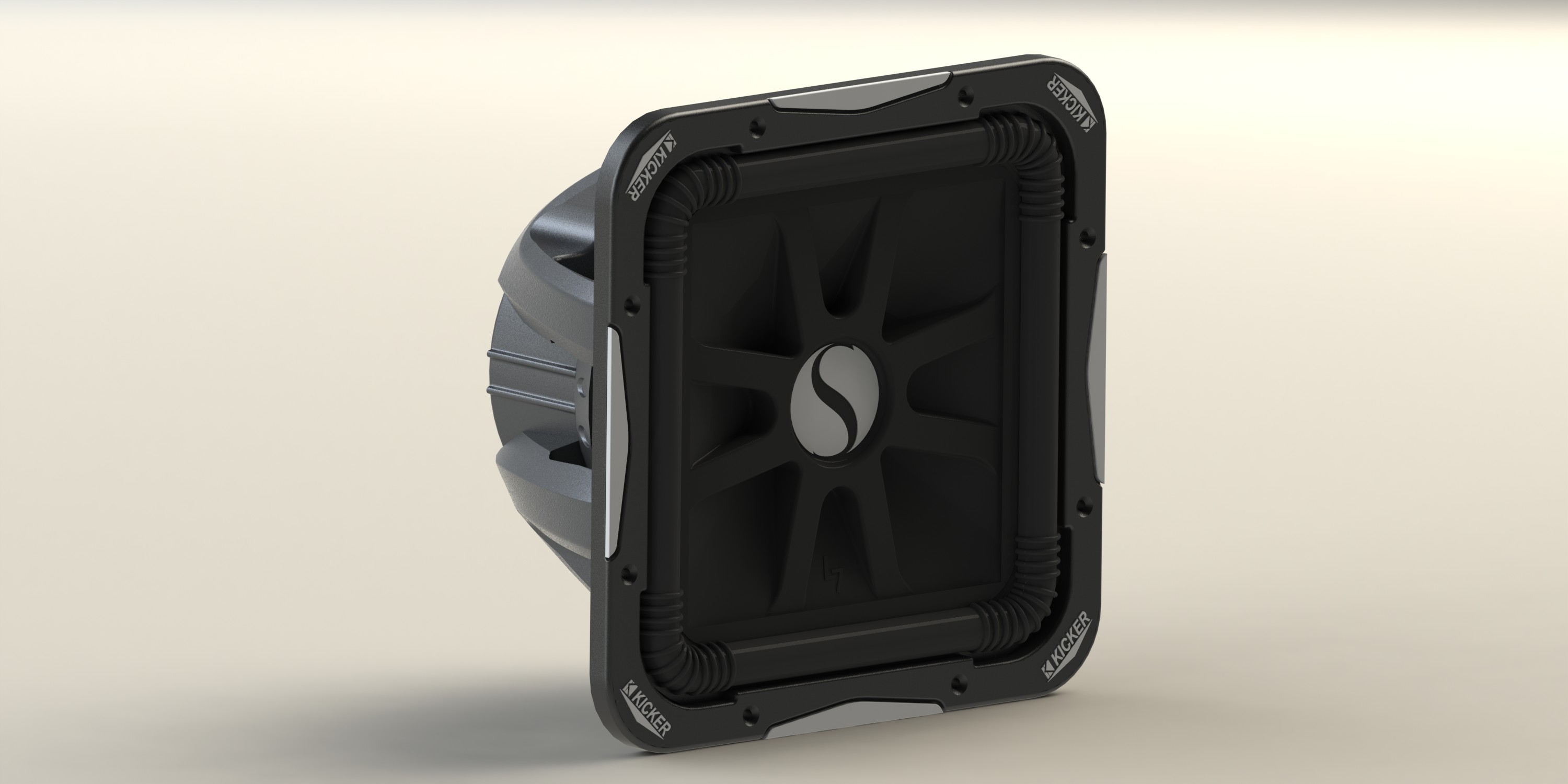 STL file Kicker 15 L7 S15L7 subwoofer 🔉 (3MF)・Template to download and ...