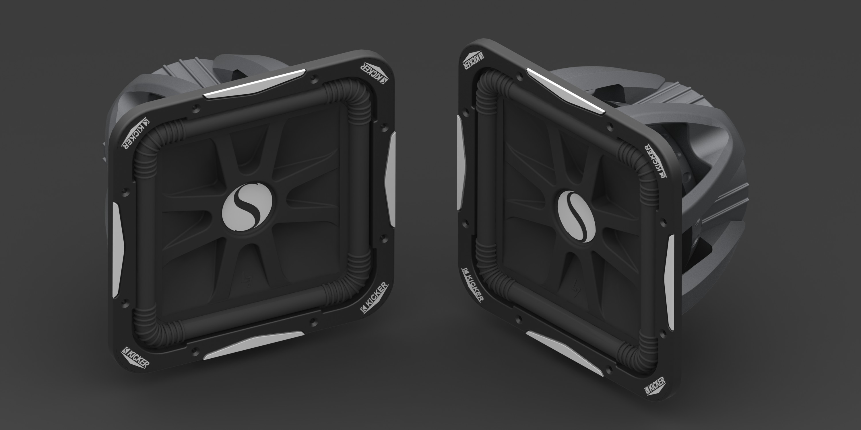 STL file Kicker 15 L7 S15L7 subwoofer 🔉 (3MF)・Template to download and ...