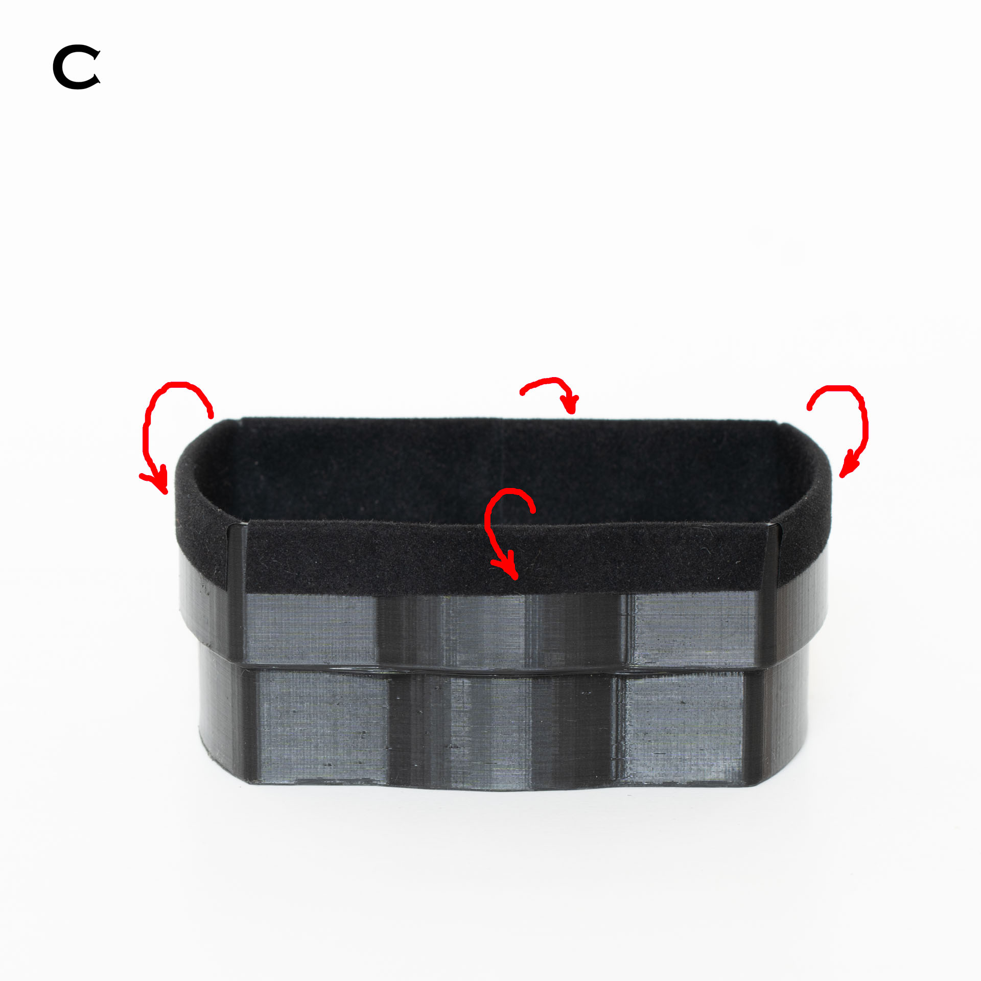 Archivo OBJ Kit de rejillas de nido de abeja para speedlights Godox ...