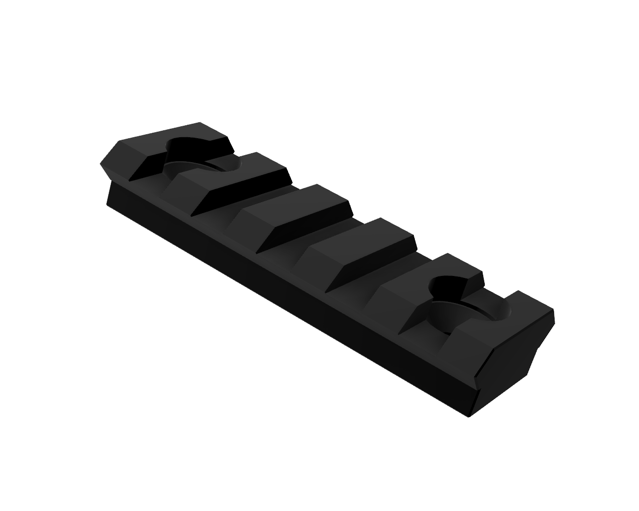 Archivo STL Riel Picatinny 🔫 ・Modelo de impresora 3D para descargar・Cults