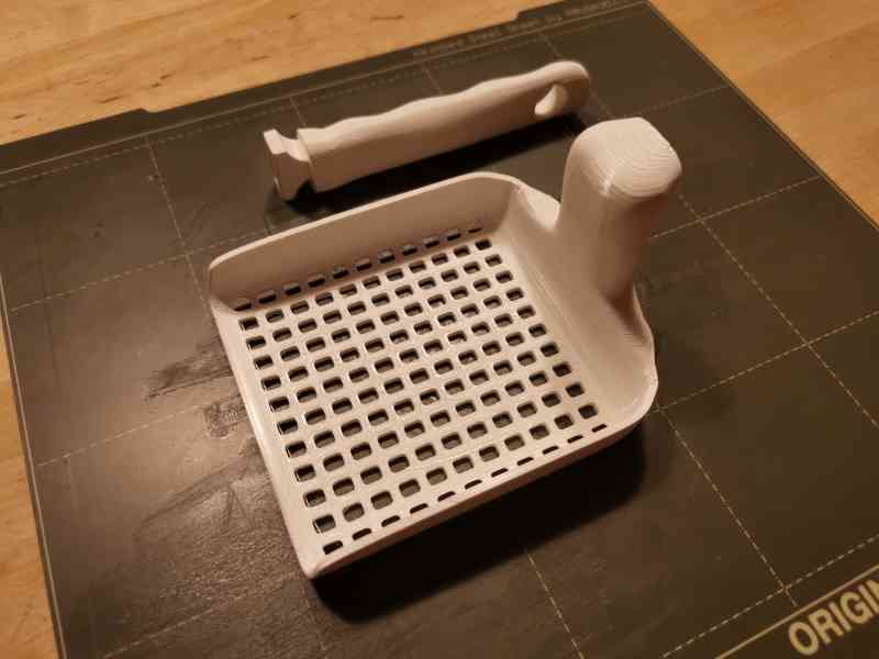STL file Cat Litter Scoop 🐱 (3MF)・3D printer design to download・Cults