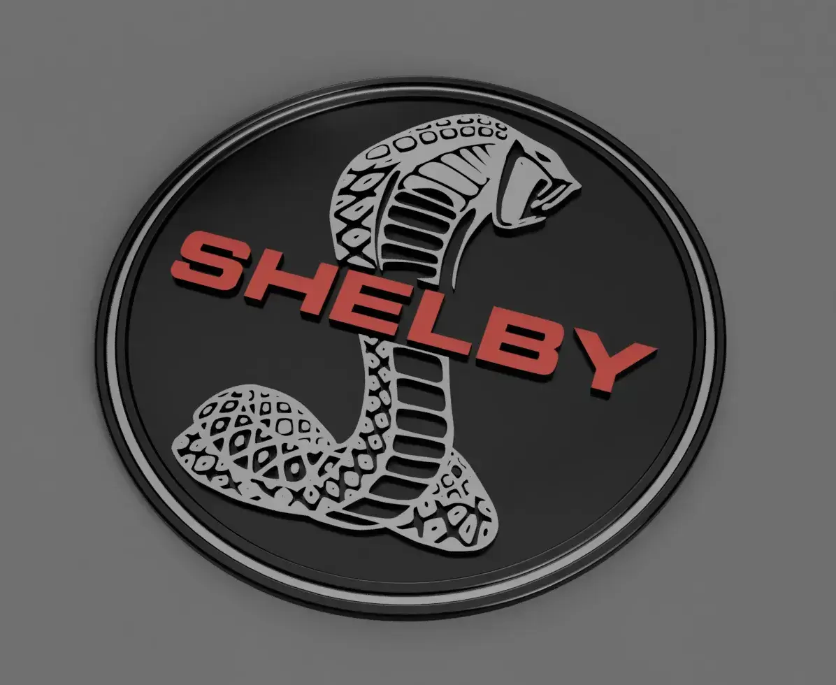 Free 3D file Shelby Logo 🚙 ・3D printer design to download・Cults