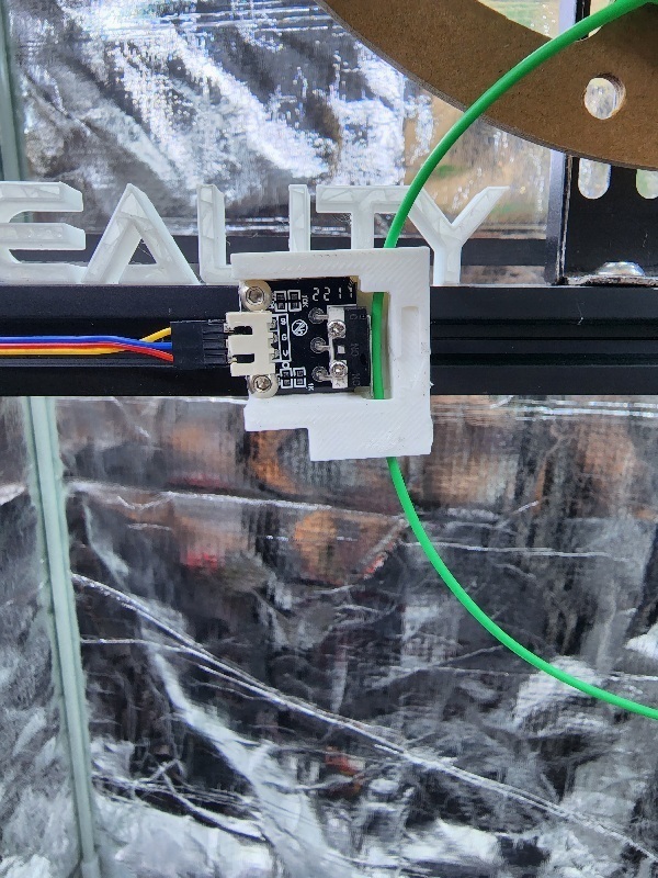 Free 3D file Filament Run Out Sensor With Cover 🪢 ・3D printable model ...