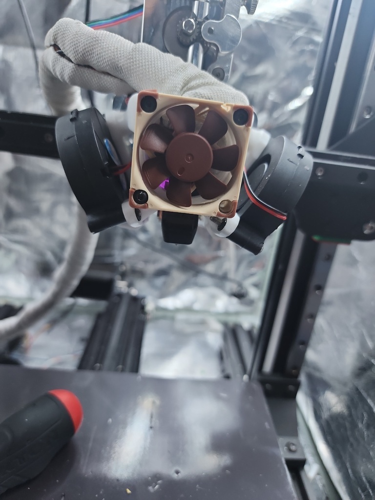 Free 3D file Twin Turbo Fan With CR Touch Mount 🧞‍♂️ ・3D printing ...