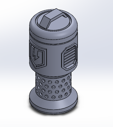 3D file APEX shield battery 🛡️ ・3D print design to download・Cults