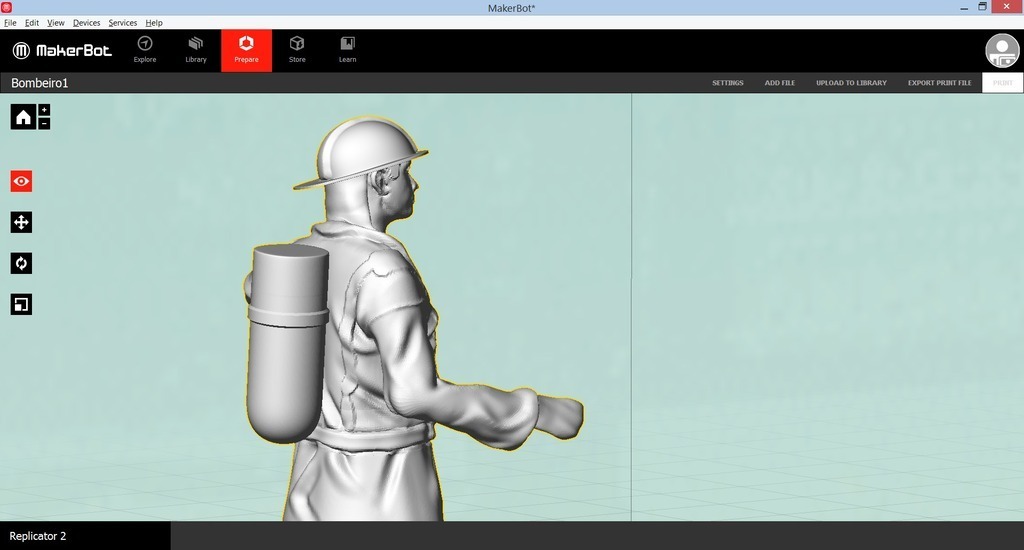 🔥 fire man bombeiro copy3d brasil・Fichier 3D Gratuit pour ・Cults