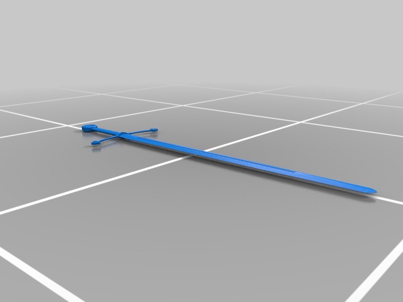 🗡️ Claymore・Free 3D File for ・Cults