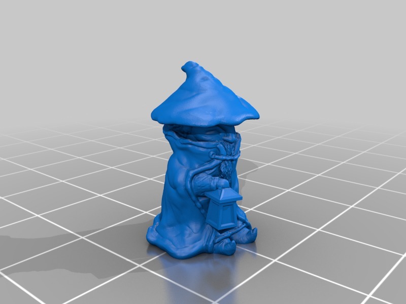 🧙 Cute Wizard + mini・Free 3D File for ・Cults