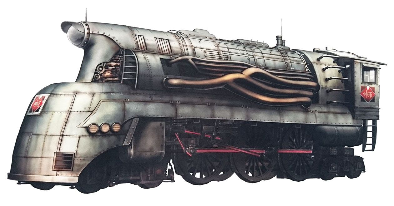 STL file FF7 Locomotive 🚂・3D printing template to download・Cults