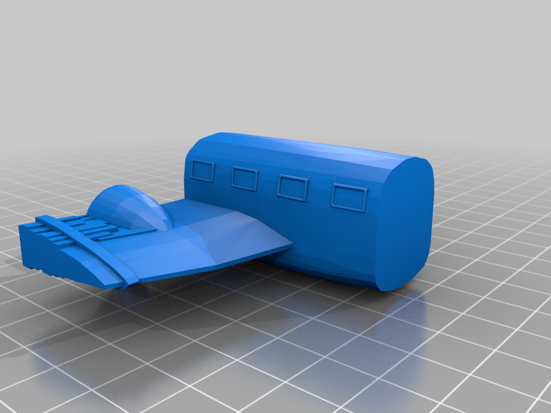 🇲🇬 Madagascar 2 Lockheed Model 10 Electra・Free STL File for ・Cults