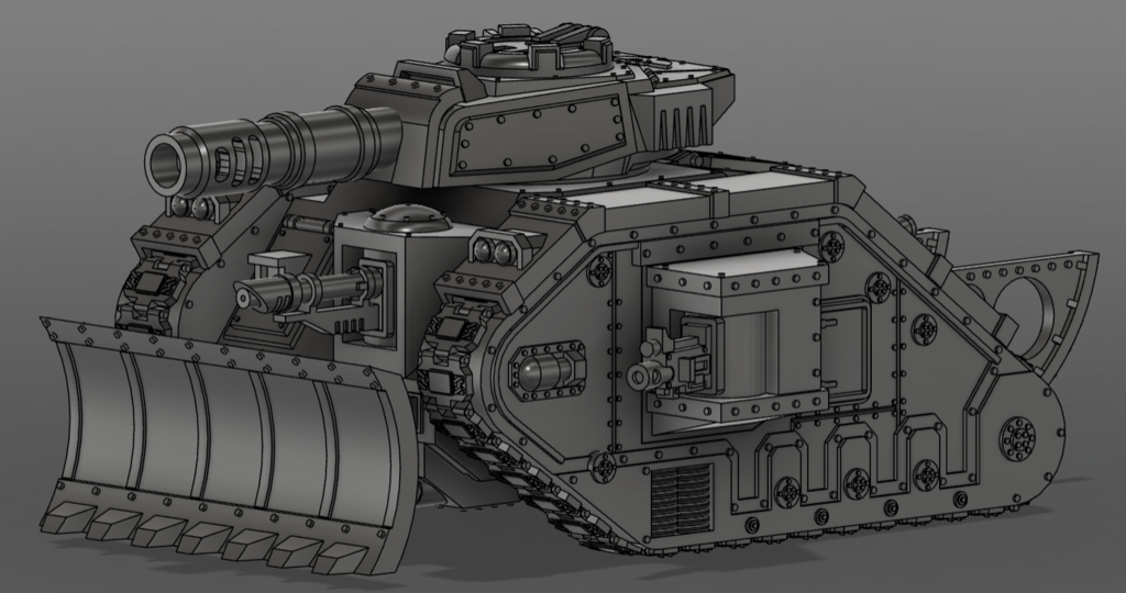 🪖 Epic Scale Battle Tank・Free 3D File for ・Cults